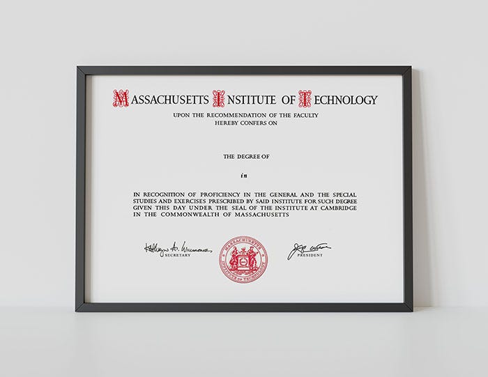 The Invaluable Asset of a Massachusetts Institute of Technology Diploma ...