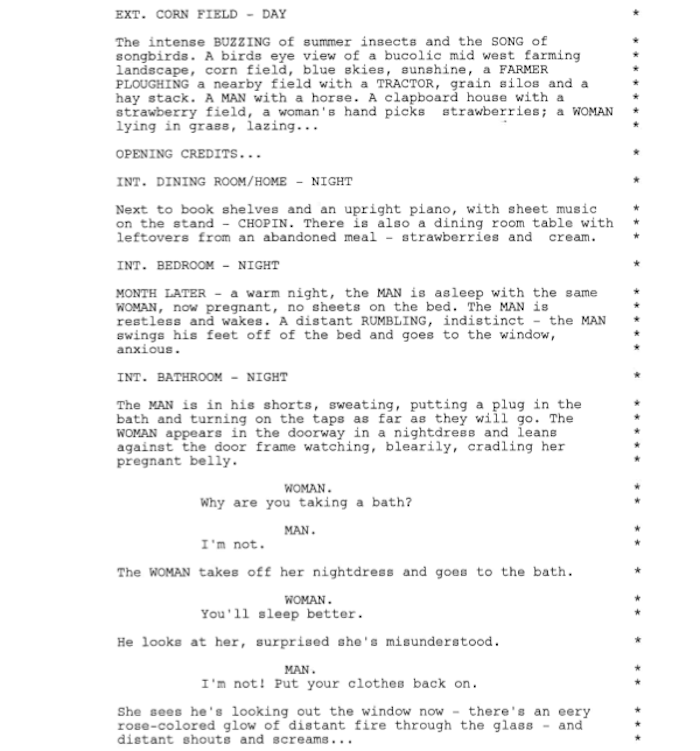 Page One: “The Road” (2009) - Go Into The Story