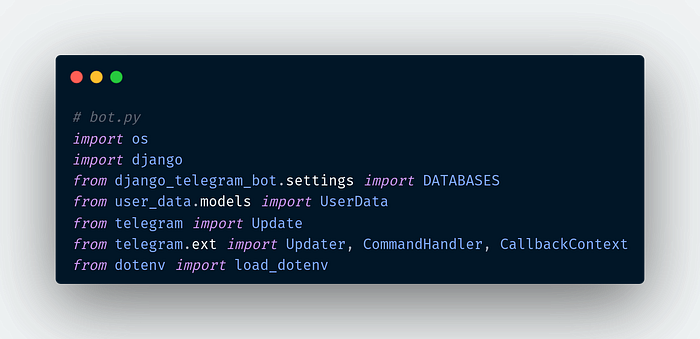3 Steps to Build a Telegram Bot with Django Python | Towards Data ...