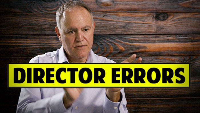 Mistakes A Director Makes That Will Upset The Editor — Lawrence Jordan ...