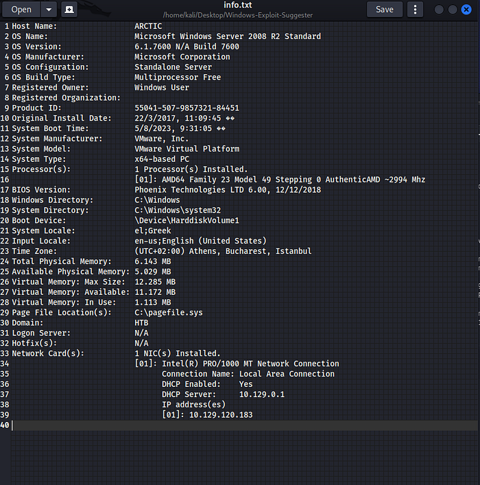 [ Arctic ] HTB Manual Walkthrough 2023 | OSCP Prep | by Tonee Marqus | Medium