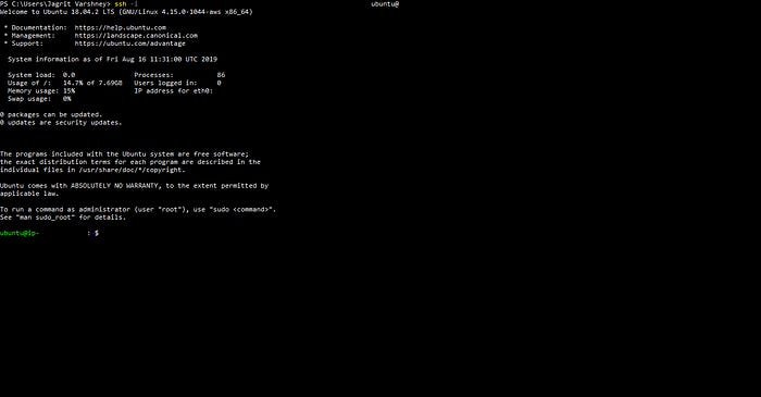 Connecting Jupyter Notebook to AWS EC2 Instance | by Jagrit Varshney | FinBox | Medium