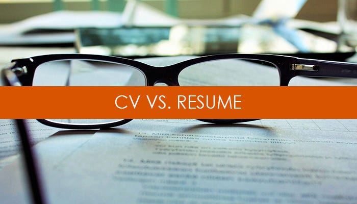 The Difference Between a Resume & CV | by Dana Leavy-Detrick | Don't ...