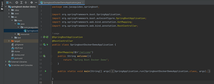Docker | Simple spring boot application in docker | by Prasadini Gunathilaka | Medium