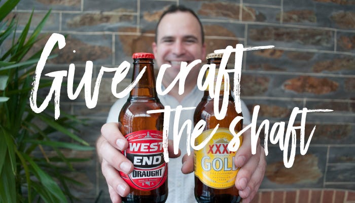 Give Craft the Shaft: Back to Beer Basics | by Fusion | Medium