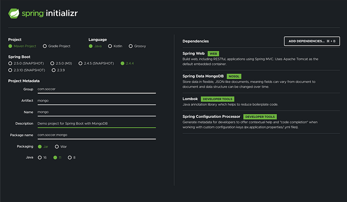Using MongoDB with Spring Boot project — Part 1 | by Eric Cabrel Tiogo | Medium
