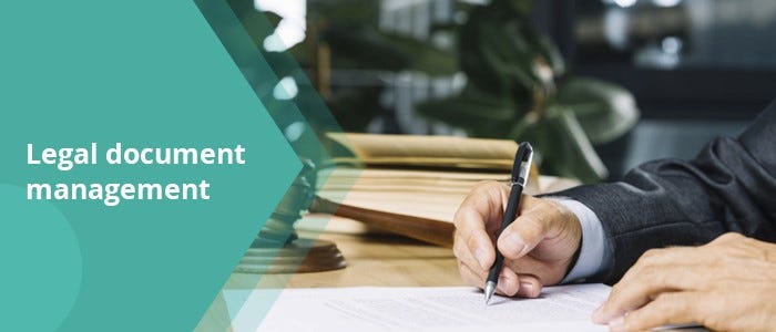 Top 5 Reasons Why Law Firms Require a Document Management Program | by ...