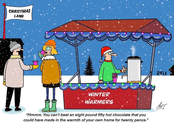 I Illustrated 21 Christmas Cartoons That Reflect My Holiday Spirit — A ...