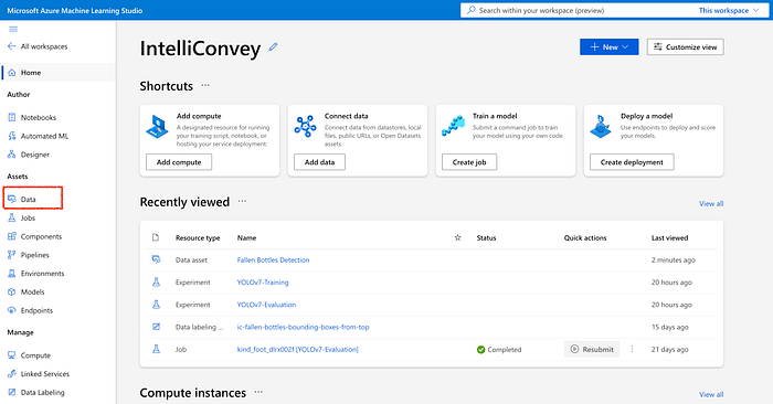 Train YOLOv7 with custom images labeled in AzureML | Medium