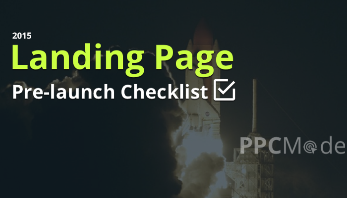 Landing Pages — 2015 Pre-launch Checklist | by Brent Dunn | Medium