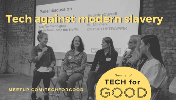 Tech against modern slavery. A recap of the last Tech For Good… | by ...