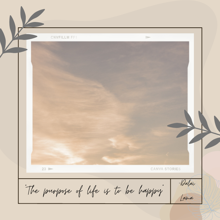 Inspirational Quote: Beige - Graphics Designing - Medium