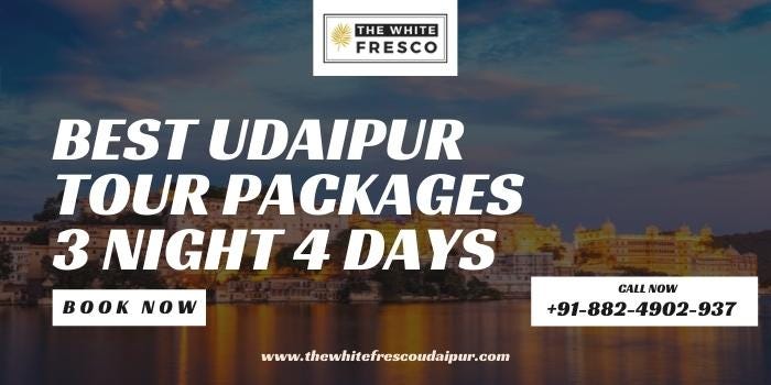 Udaipur Hotel Packages The White Fresco Udaipur, which is one of the ...