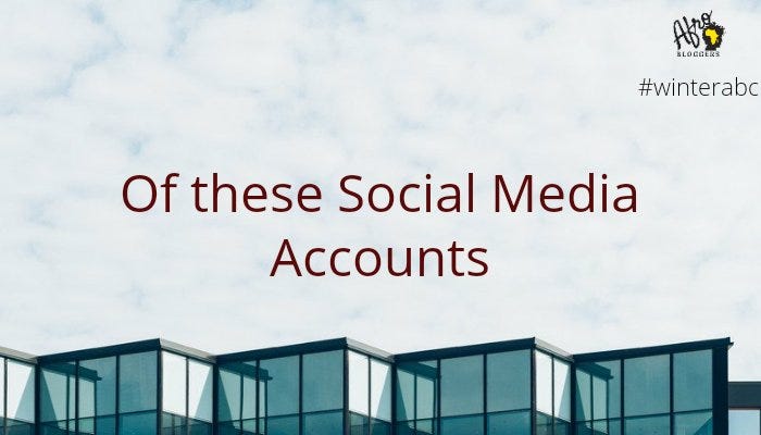 4 Social Media Accounts I Follow and Why | by Blessingadejoh | Medium