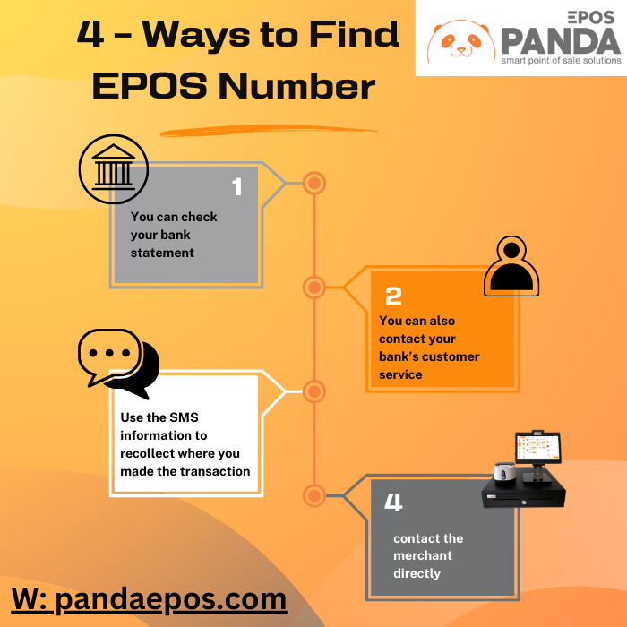 How can I find the merchant details using the EPOS number for the debit ...
