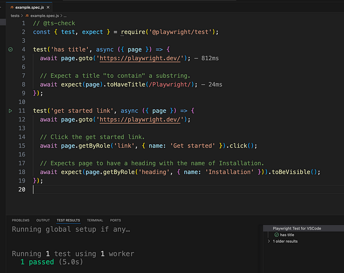 Getting Started With Playwright Test Automation In Macbook By Testers Talk Medium