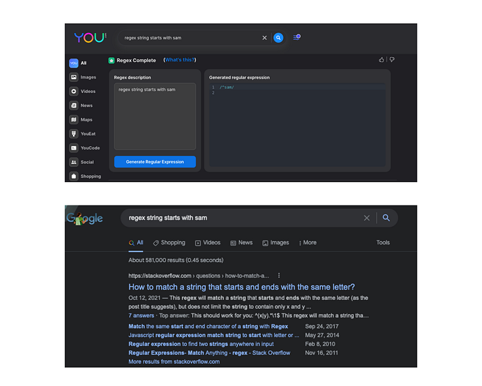 A New Approach to Regex — Tackling the most tedious coding chores with AI | by you.com | Medium
