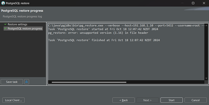 How to update Postgres binaries in DBeaver | by Loic Joachim | Medium