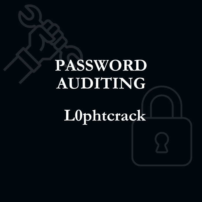 How to Use L0phtcrack for Password Auditing | by Rishabh Karn | Medium