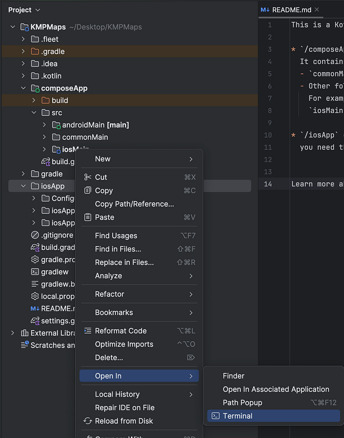 How to Implement Google Maps(or any library) with Cocoapods in KMP | by Furkan Türkan | Simpra Tech