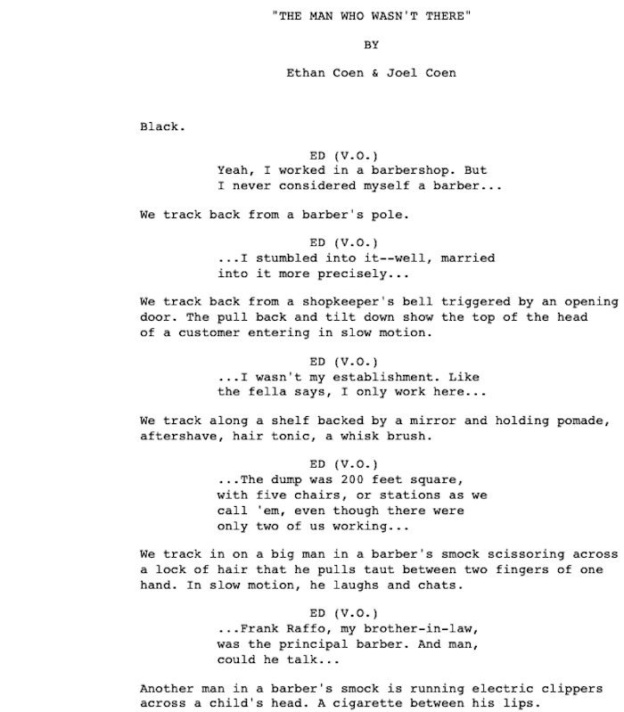 Page One: “The Man Who Wasn’t There” (2001) - Go Into The Story