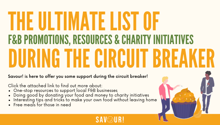 The Ultimate List of Summarised F&B Promotions, Resources, and Charity ...