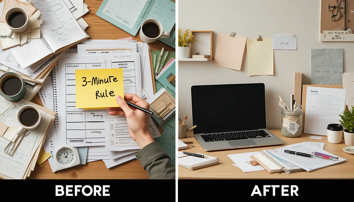 The 3-Minute Rule That Will Transform Your Productivity | Readers Club
