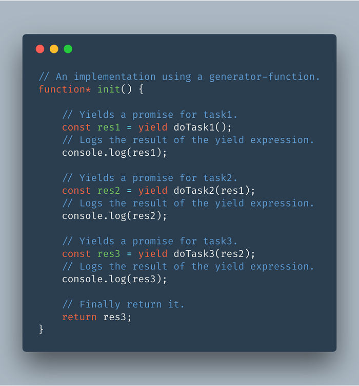 Async-Await ≈ Generators + Promises | by Cha | HackerNoon.com | Medium