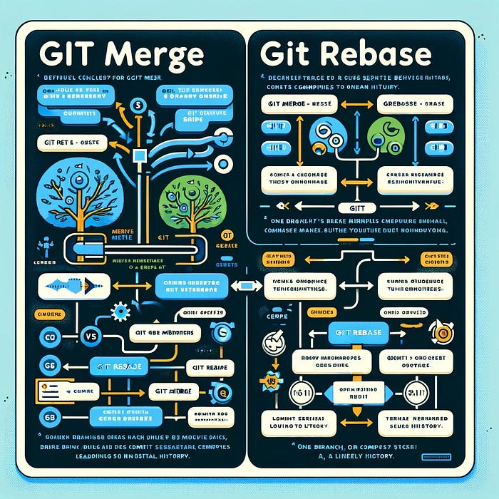 Understanding Git Merge vs. Rebase: Best Practices for Developers | by Lotfi Habbiche | Medium