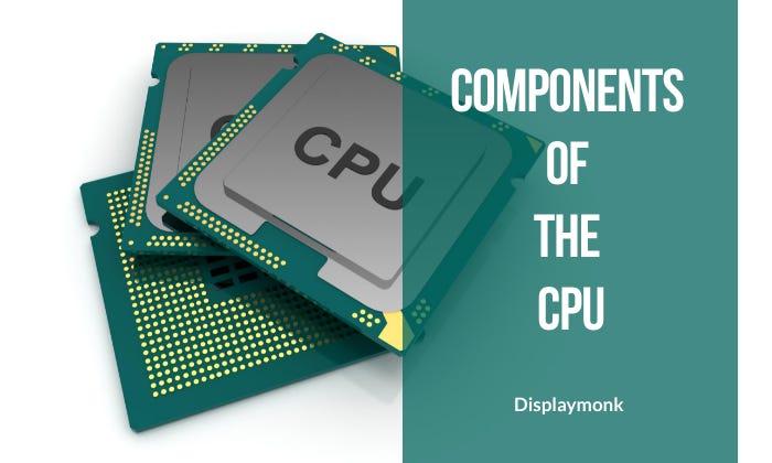 Components Of The CPU And Identification With The Full Form Of The CPU ...