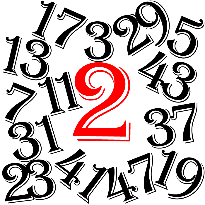 Prime Numbers Clipart