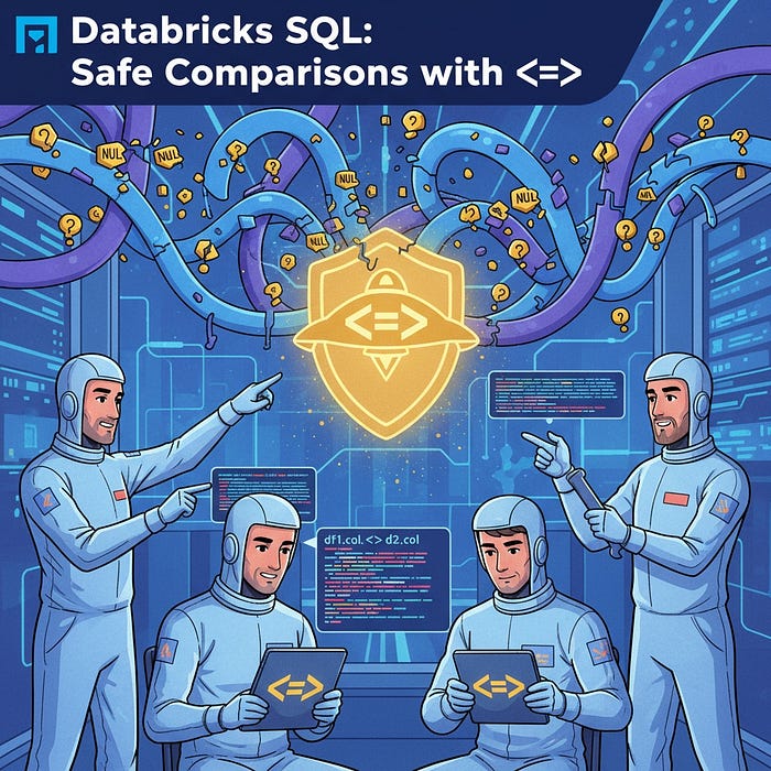 Databricks SQL Spaceship Operator | by kinsun - Freedium