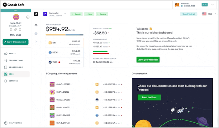 Superfluid Gnosis Safe App is Live! | by Superfluid | Superfluid Blog ...