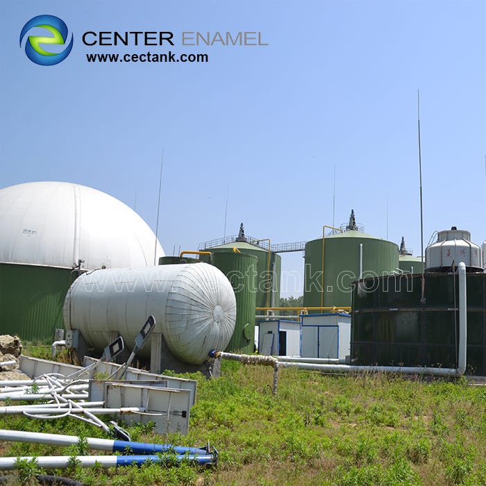 Center Enamel provides Glass-Fused-to-Steel Tanks as biogas tanks | by ...