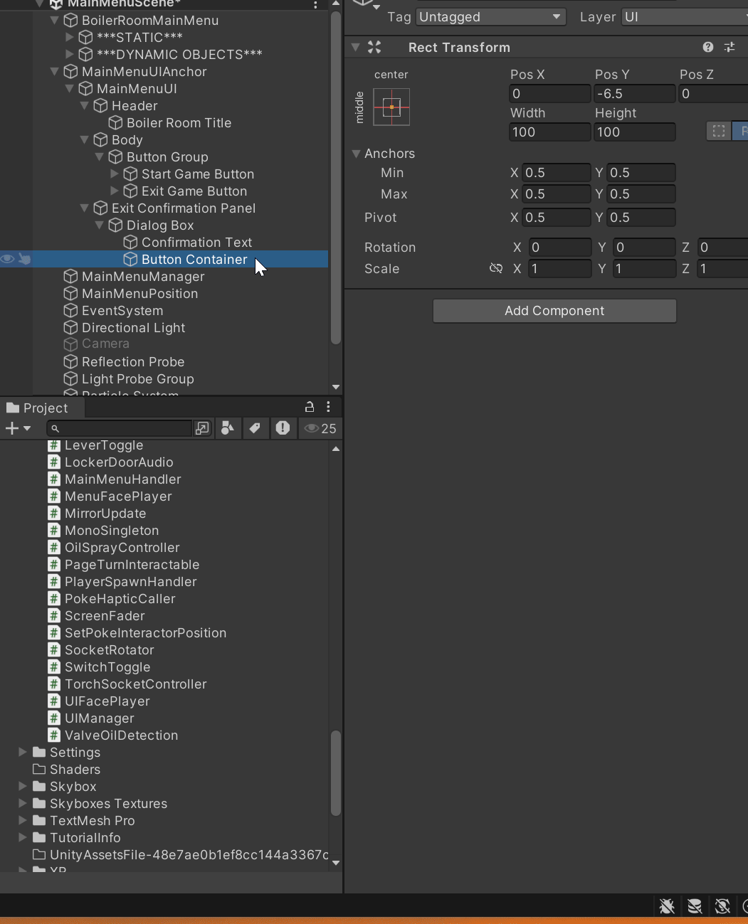 Unity VR Confirmation Dialog Tutorial: Prevent Accidental Exits | by Brian David | Medium