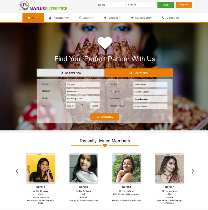 Ready-made Matrimonial Script | PHP Matrimonial Script — Narjis Infotech | by Narjis Infotech ...