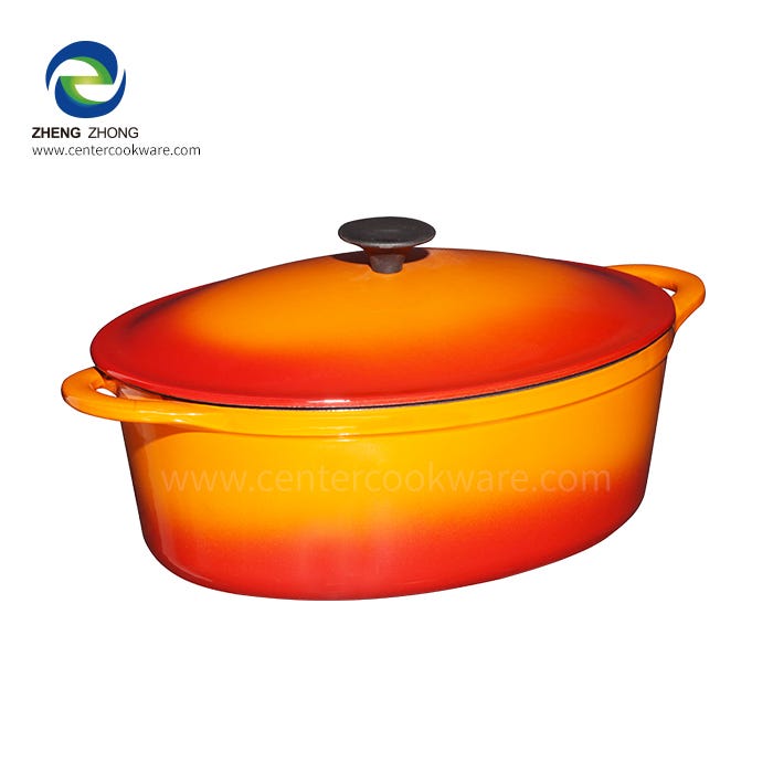 Discover the Versatility and Elegance of the 4.2 Quart Oval Enameled ...