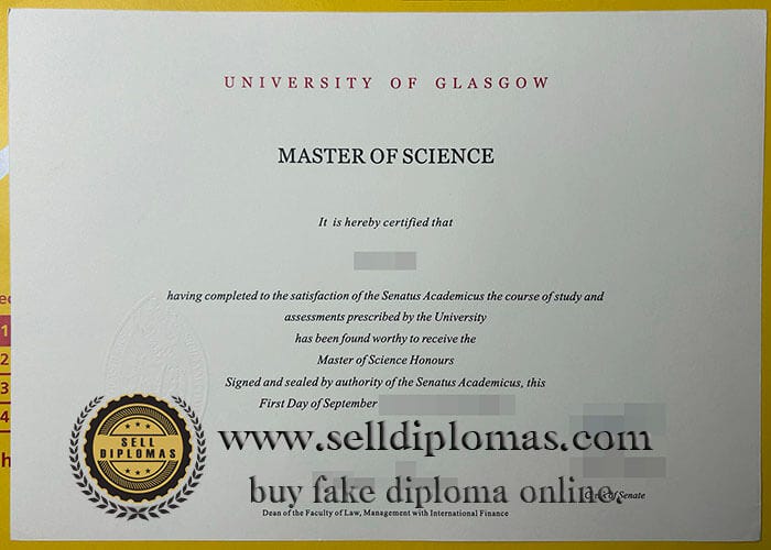 Masters Degree Certificate