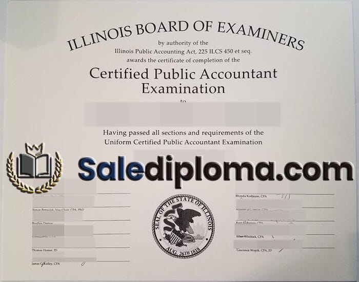 Where to purchser fake Illinois CPA certificate online | by Wenxunaa ...