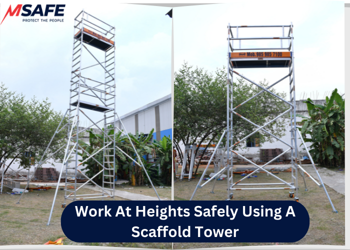 How does a scaffold tower help in working at heights safely? | by ...