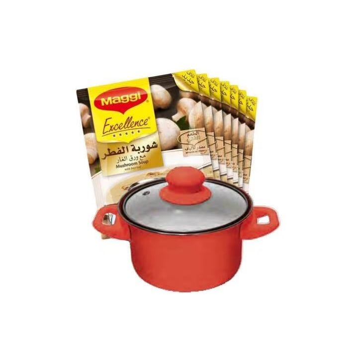 Nestle Maggi Excellence Mushroom Soup with Pot 54g — Menakart.com ...