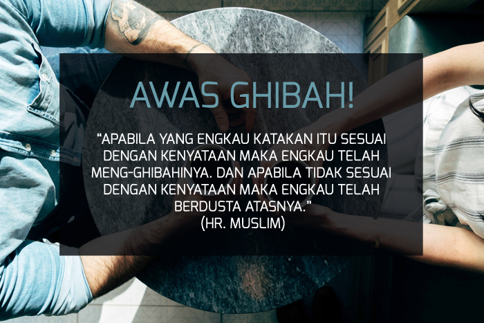 PERINGATAN DARI DOSA GHIBAH. As-Sunnah Hadits | by sta | Medium