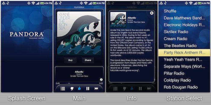 Pandora Refreshes Its Music App To Give Users Customized Music ...