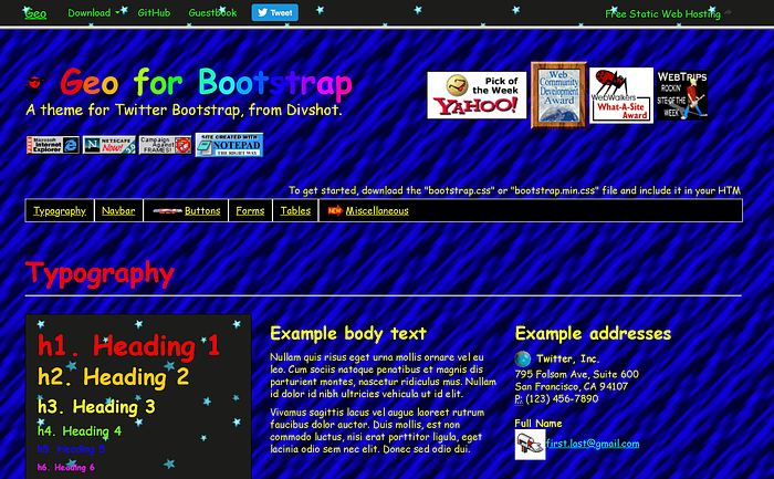 10 Amazing & Retro CSS kits | codeburst