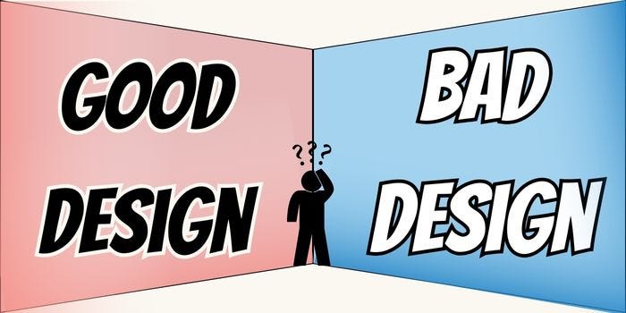 Example of good design and bad design from day-today life | by ...