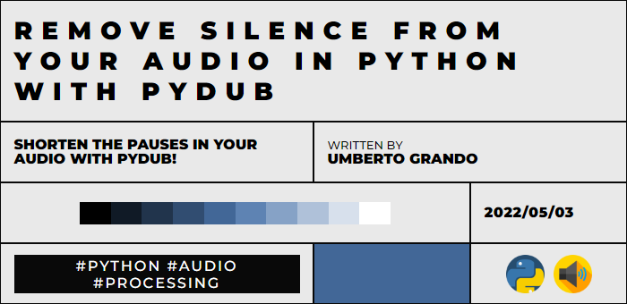 Remove Silence From Your Audio In Python With Pydub Python In Plain