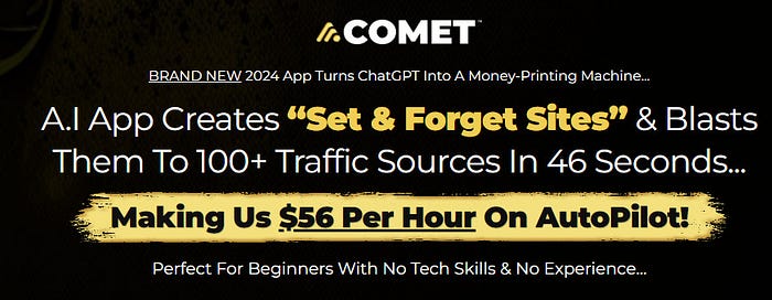 Comet Review — Discount And $100k Bonus – Shoppayman