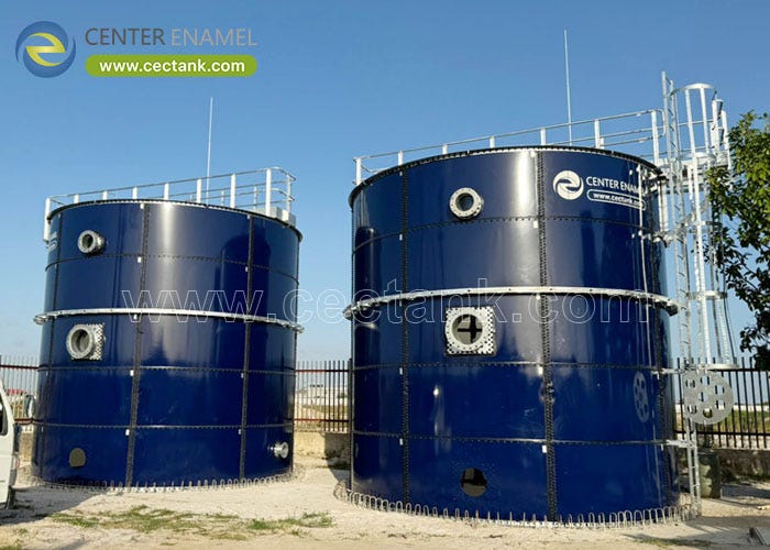 Advanced Storage Solutions Glass-Fused-to-Steel Tanks with Membrane ...