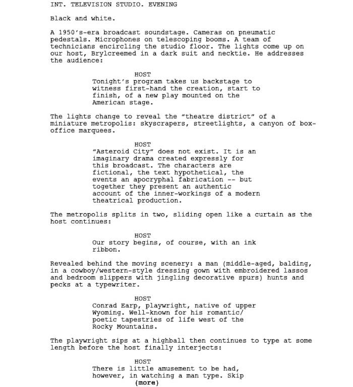 Page One: “Asteroid City” (2023) - Go Into The Story