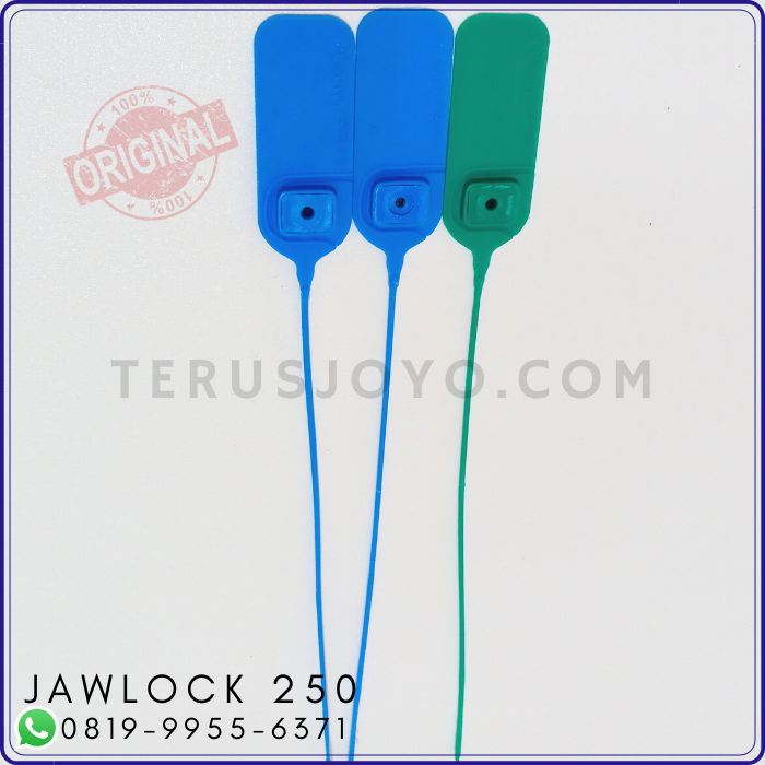 Segel Plastik Jawlock 250 | segel tangki tetes | segel meteran pln ...